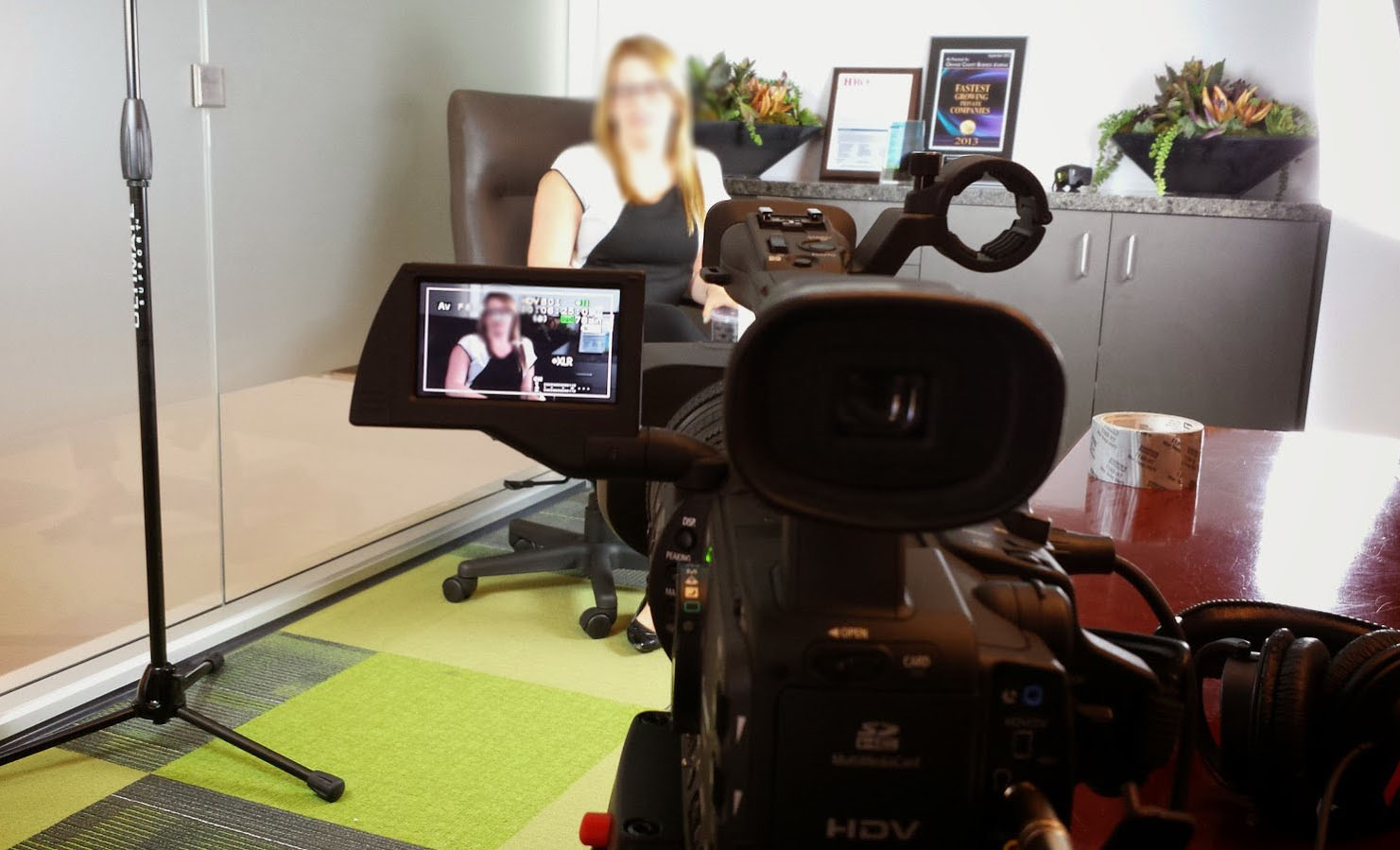 AB Interview Setup-BLUR | First Impressions Video